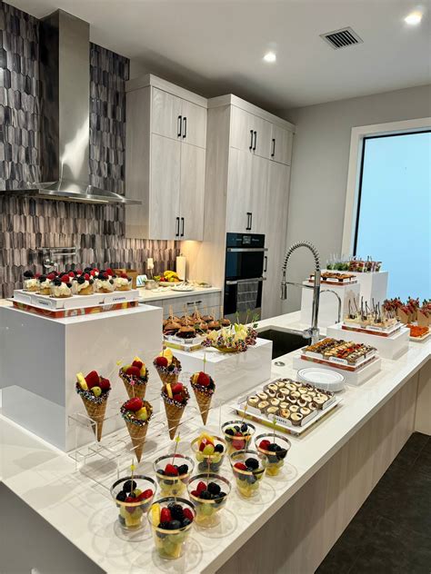 Uniqstiq Premium Acrylic Display Risers Us Made Food Riser Set For Events Parties And Weddings