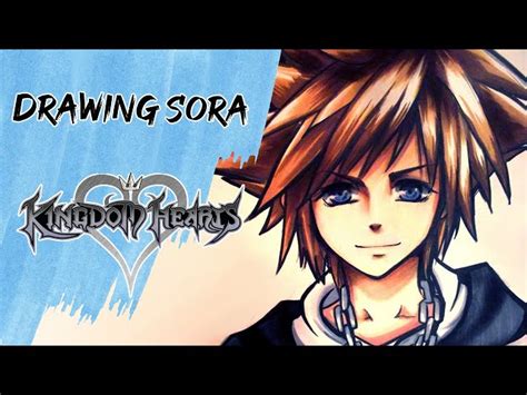 Kingdom Hearts Sora Drawing Kingdom Hearts Sora Drawing