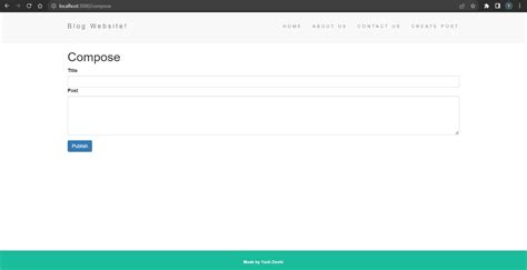 Github Yashsdoshiblogwebsitewithdatabase This Is A Upgrade Of My Previous Project Blog