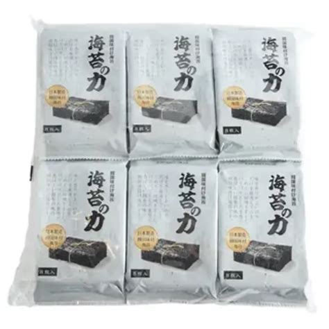 韓国味付海苔 海苔の力 有利 缶詰・乾物・粉類海苔 スーパー価格で、すぐ届く。onigo