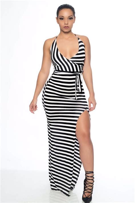 Black And White Maxi Dress Black White Maxi Dress Maxi Dress Fashion