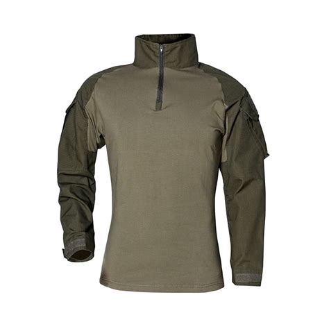 Men Summer Army Combat Tactical T Shirt Military Camouflage Long Sleeve