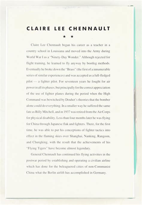 Wwii Flying Tigers Way Of A Fighter Hardcover Book Signed By 16 With Chuck Older R T Smith