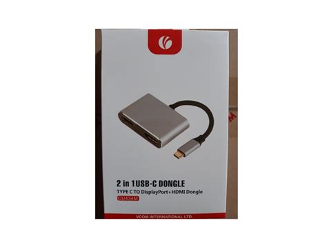 Vcom Usb C Apa Displayport Anya Hdmi Anya Adapter Bestmarkt