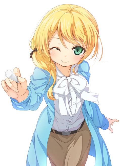 Fondos De Pantalla Rubia Pelo Largo Anime Chicas Anim