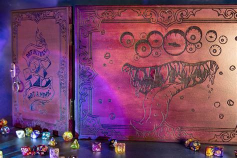 Custom Mimic Dungeon Master Screen Wooden Rpg Screen T Etsy