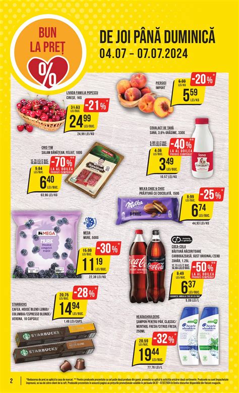 Oferte Mega Image Joi Duminica 4 7 Iulie 2024 Catalog AZ