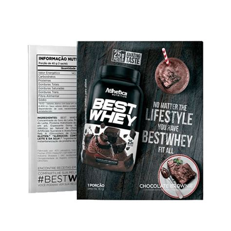 Best Whey 1 Sachê Atlhetica Nutrition Shopee Brasil