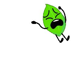 Bfdi Leafy Leafy Bfdi Sticker Bfdi Leafy Leafy Bfdi Battle For Dream
