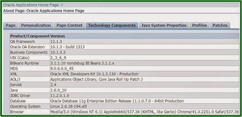 Oracle Applications To Find The Correct Version Of Jdeveloper To Use