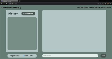 Github Jasonrivalinotubes3chatterbot Stimai Tugas Besar 3 Penerapan String Matching Dan