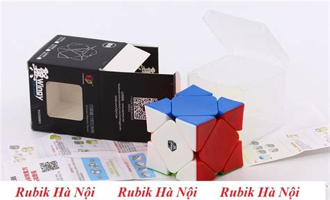 Skewb Qiyi Xman Wingy Stickerless Rubik Ha Noi