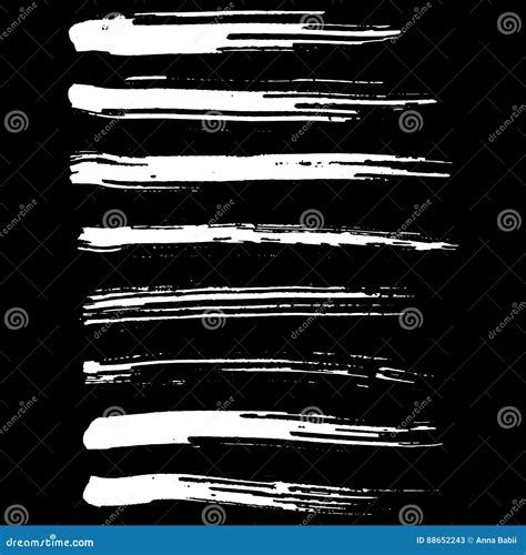 套墨水传染媒介刷子冲程 也corel凹道例证向量 难看的东西手拉的水彩纹理 向量例证 插画 包括有 纹理 查出 88652243