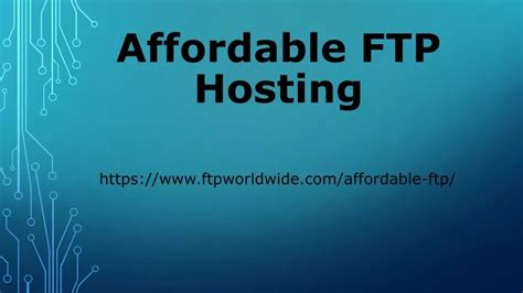 Ppt Affordable Ftp Hosting Powerpoint Presentation Free Download Id 12095759