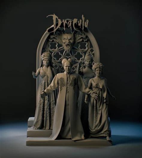 Dracula Diorama 3d Printing Stl Files 3d Print Maker Club