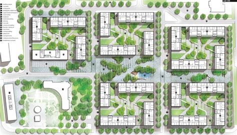 Blocks In Block Belgorod City Arsitektur
