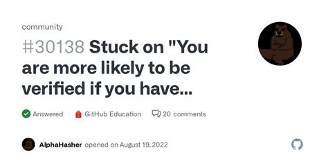 Stuck On You Are More Likely To Be Verified If You Have Completed Your