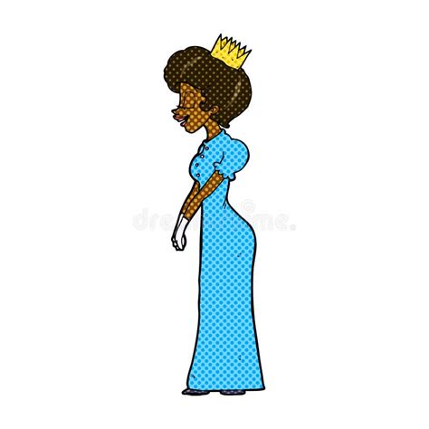 Comic Cartoon Princess Stock Illustration Illustration Of Comic 52878415