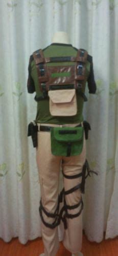 Resident Evil 5chris Redfield Cosplay Costume Ebay