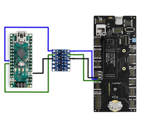 Portenta Breadboard I2c Connection To Nano Schematic Need Portenta H7