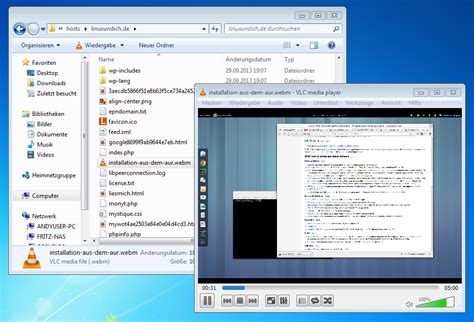 Win Sshfs Mountet SSH SFTP Transparent In Windows Linux Und Ich