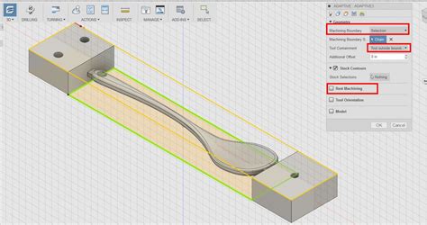 3d adaptive roughing 4 steps instructables
