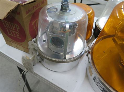 Tripp Lite High Power Electronic Strobe Light And Mark Iv Emergency Beacon