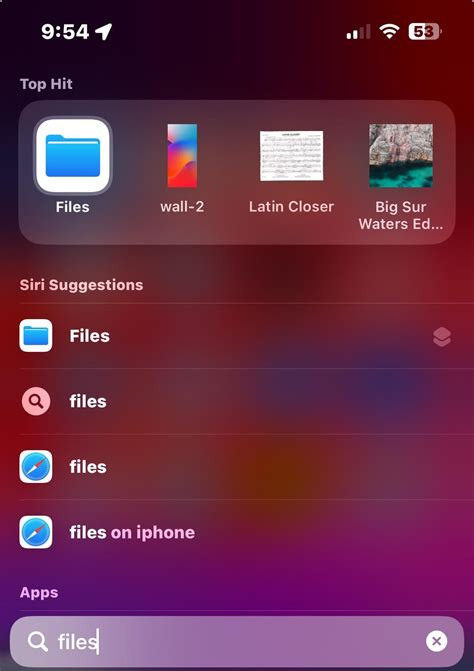 Ios 17 Dev Beta 1 Spotlight Now Shows Recent Files Alongside The