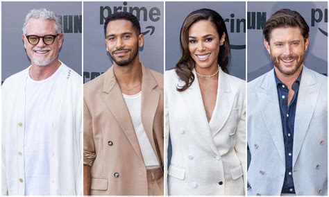 Eric Dane Elliot Knight Jessica Camacho And Jensen Ackles At The