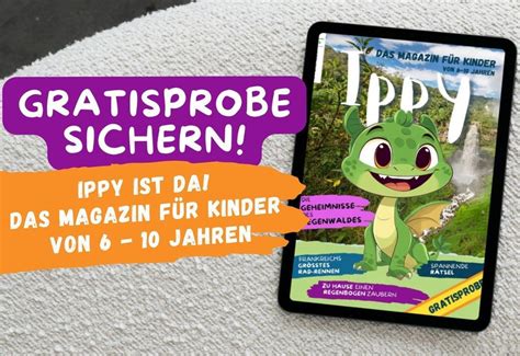 Das Kindermagazin „ippy“ Jetzt Kostenlos Sichern
