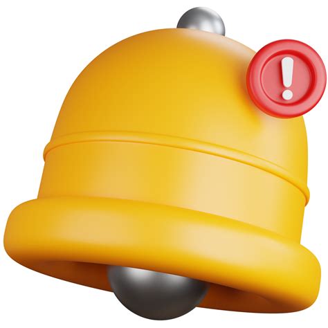 D Rendering Problem Notification Isolated Png