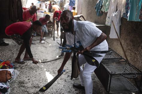 Vigilantes In Haiti Strike Back At Gangsters With Brutal Street Justice