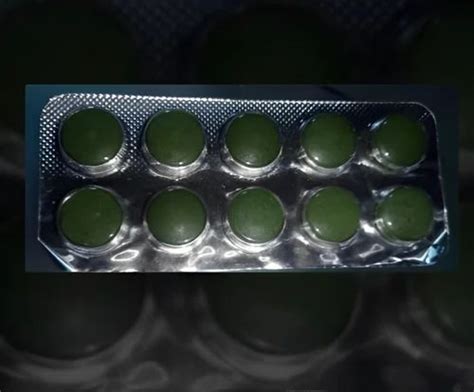 250mg Spirulina Tablet Strip At ₹ 42strip Dindigul Id 2851672819062