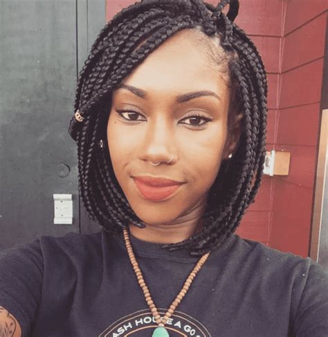 30 Box Braid Short Hairstyles For Women Hairdo Hairstyle