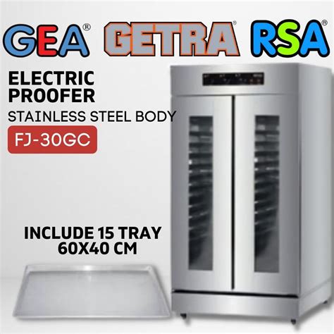 Jual PROOFER ROTI LISTRIK GETRA FJ 30GC OVEN PENGEMBANG ADONAN ROTI FJ