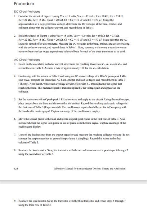 Procedure DC Circuit Voltages 1 Consider The Circuit Chegg Com
