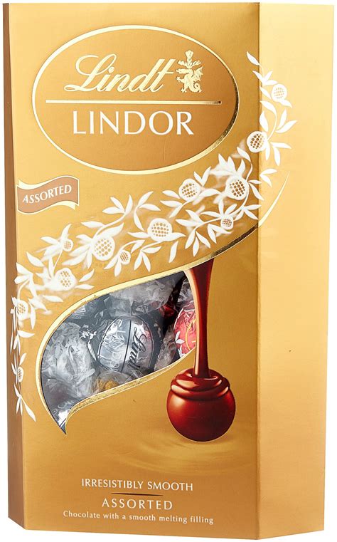 Набор конфет Lindt Ассорти Lindor корнет — купить по выгодной цене на ...