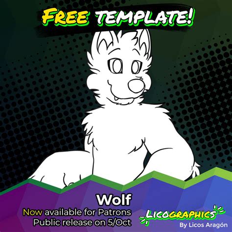Wolf Template Licographics