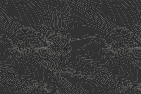 Seamless Topographic Map Vector Topographic Map Map Vector Map