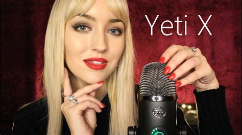 Asmr New Mic Test Yeti X Plus Trigger Sounds Youtube Erofound