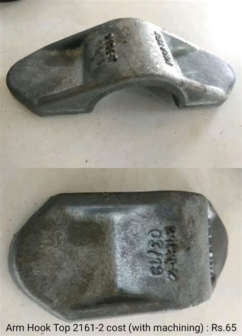 Mild Steel Arm Hook 2161 For Railway Parts At Rs 80 Piece In Rajkot