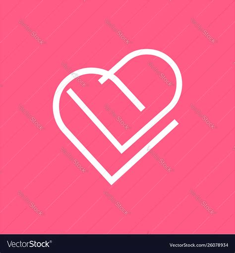 Simple Dd Pp Dp Initials Line Art Company Logo Vector Image