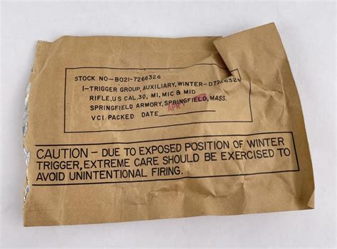 Sold Price Ww2 M1 Garand Winter Trigger Invalid Date Mst