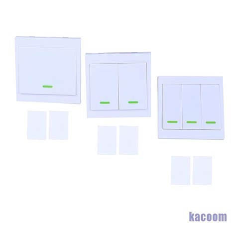 Interruptor De Controle Remoto Sem Fio KA MHz Rf Painel De Parede Shopee Brasil