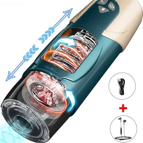 Automatic Telescopic Masturbator Cup For Men Vagina Masturbation