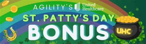 Chasing The Pot Of Uhc Gold The St Pattys Day Bonus Agility Life