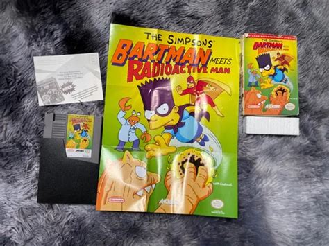 The Simpsons Bartman Nintendo Nes En Caja Original Meses Sin Interés