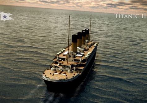 Construyen El Titanic Ii La Réplica Del Majestuoso Transatlántico