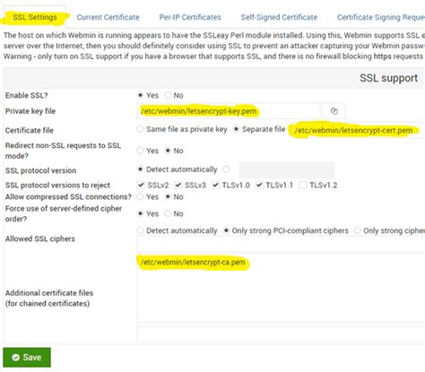 How To Easy To Get Make Works Ssl In Nginx And Webmin Server Lets